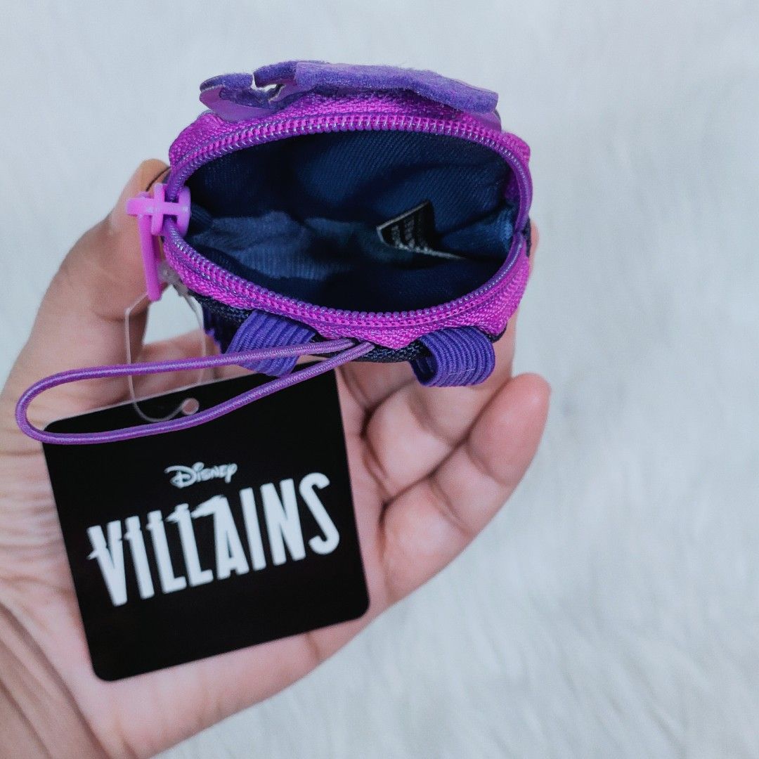 Disney Villains Ursula Coin Purse Charm, Women's Fashion, Bags ...