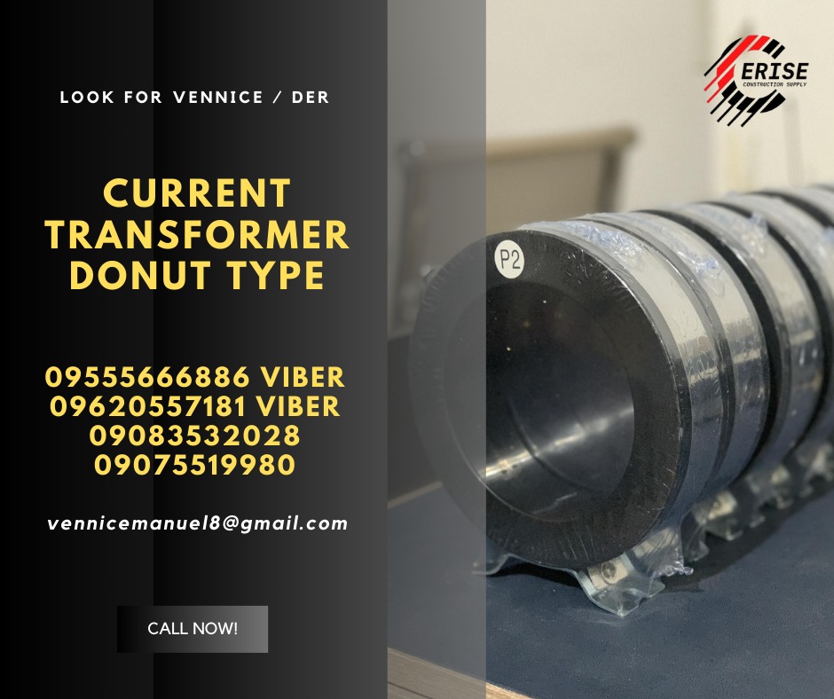 Donut type current transformer, Commercial & Industrial, Construction ...