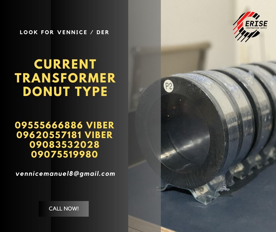 Donut type current transformer, Commercial & Industrial, Construction ...