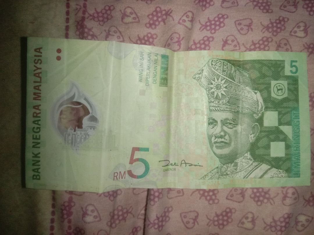 duit rm5 untuk dijual, Hobbies & Toys, Collectibles & Memorabilia, Currency on Carousell