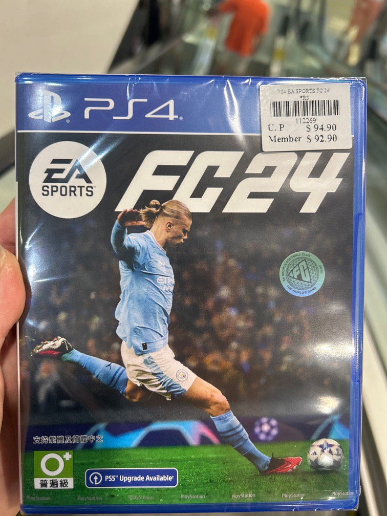 EA FC 24 PS4, Video Gaming, Video Game Consoles, PlayStation on Carousell