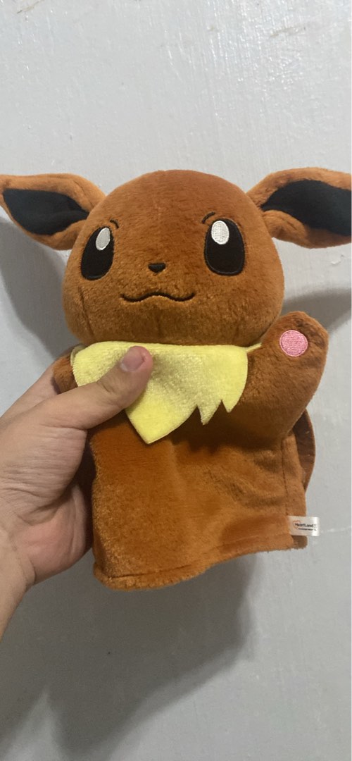 Eevee Puppet (Heartland Tomy), Hobbies & Toys, Toys & Games on Carousell