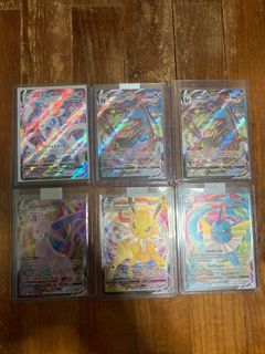Eeveelution vmax set, Hobbies & Toys, Toys & Games on Carousell