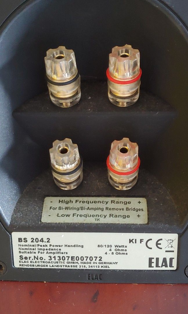 Elac Bookshelf Speaker Pair BS204.2, Audio, Soundbars, Speakers & Amplifiers on Carousell