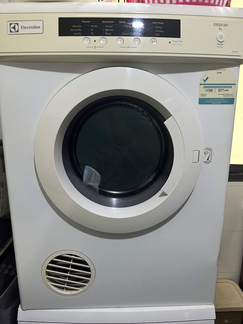 Electrolux Dryer, TV & Home Appliances, Washing Machines and Dryers on ...