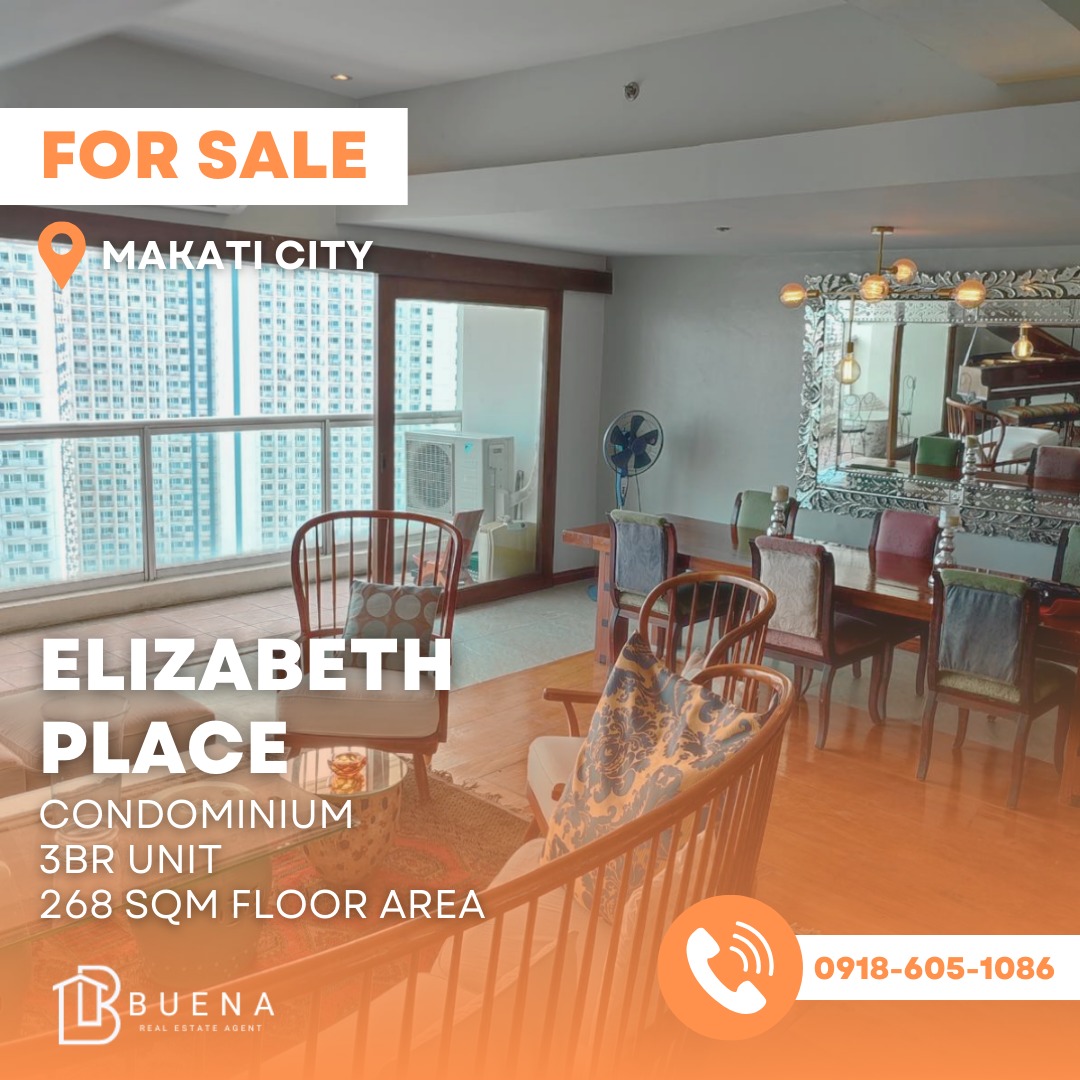 Elizabeth Place in Makati City - 268 SQM Penthouse Unit For Sale ...