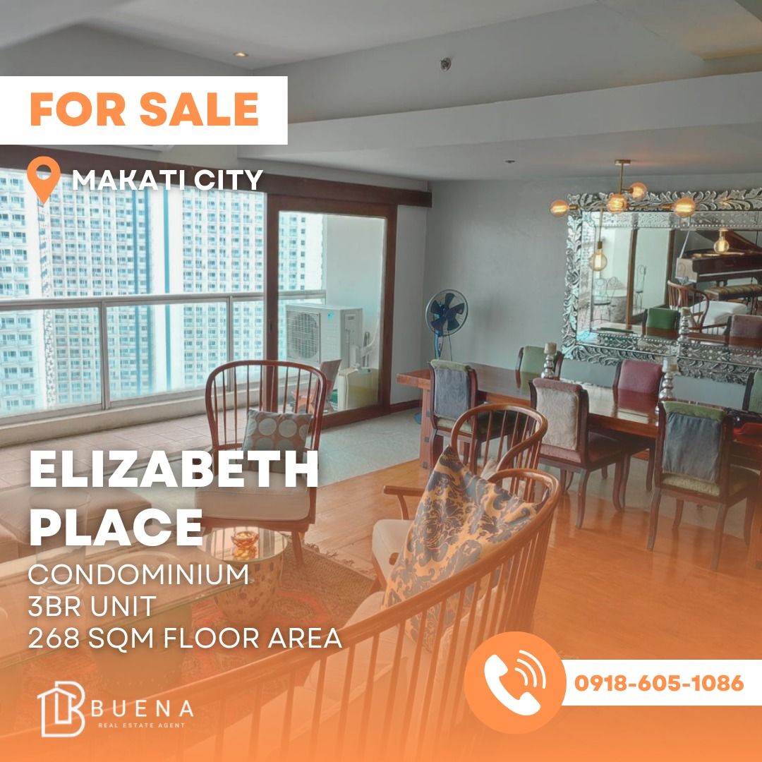 Elizabeth Place in Makati City - 268 SQM Penthouse Unit For Sale ...