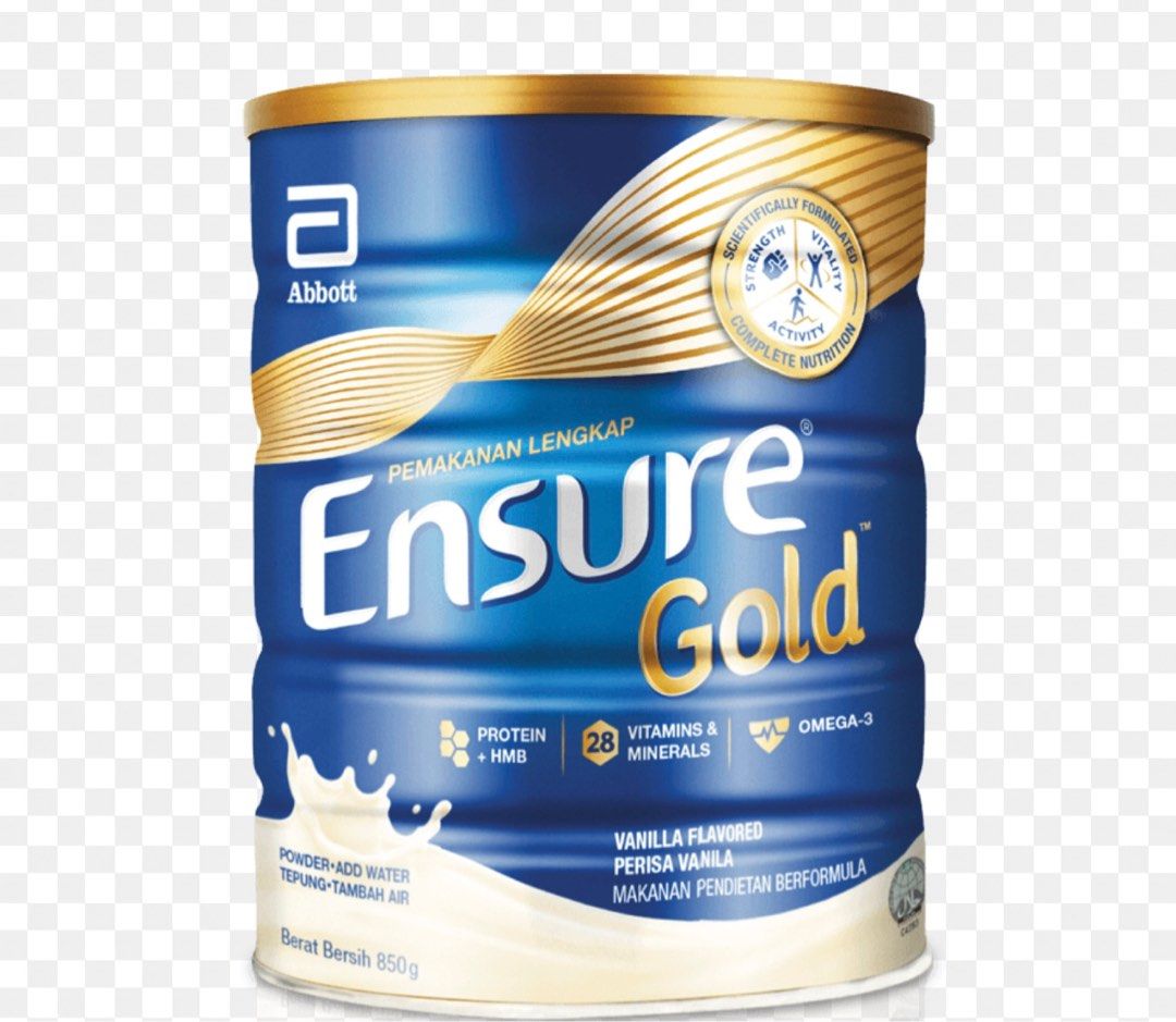 Ensure Milk Powder vanilla flavour, Health & Nutrition, Health ...