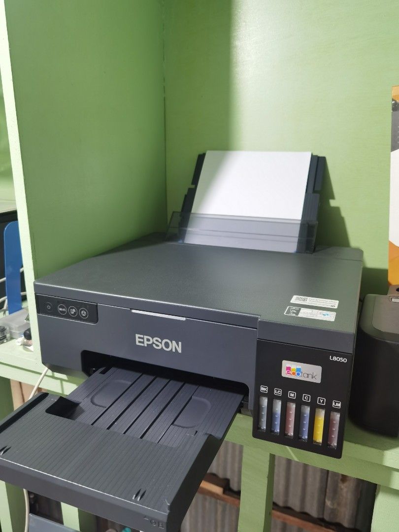 Epson L8050 Printer, Hansol Pigment Almost new, Computers & Tech ...