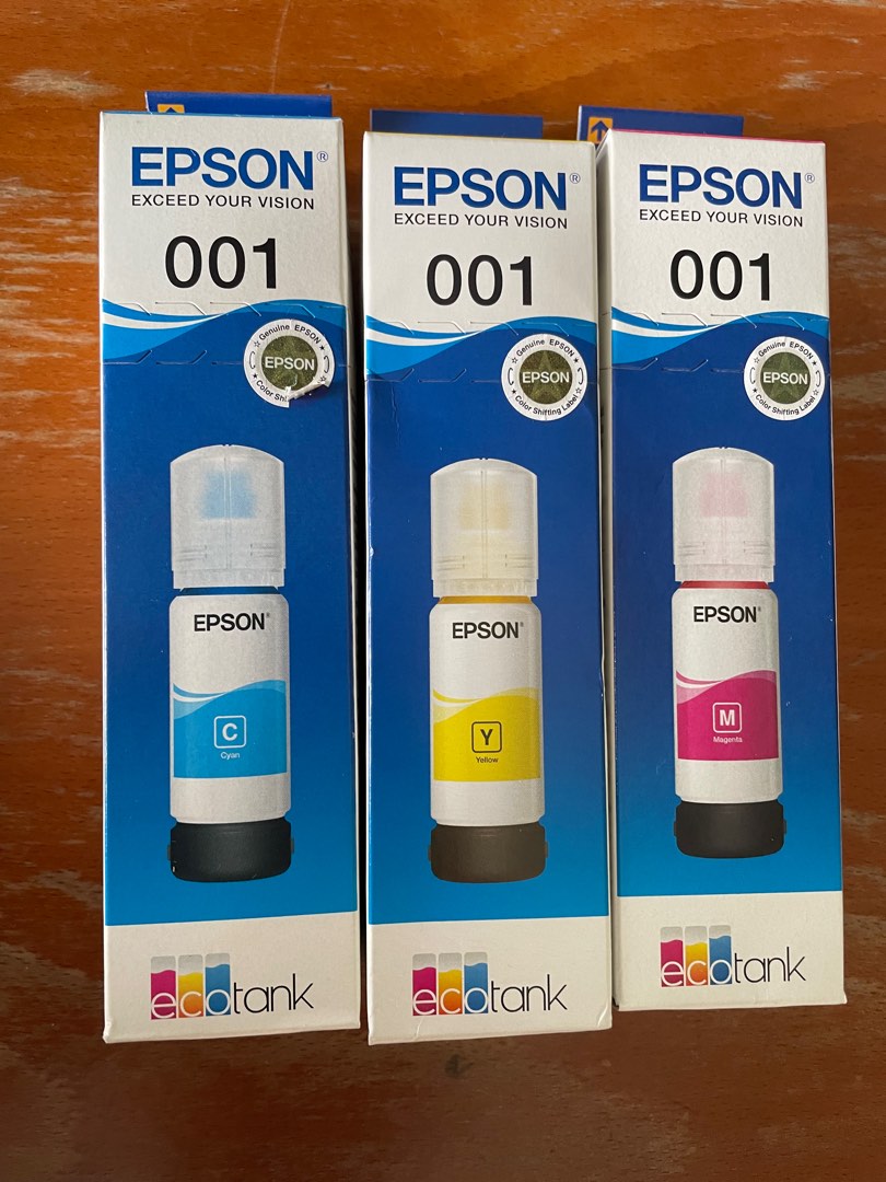 Epson Printer Ink 001, Computers & Tech, Printers, Scanners & Copiers ...