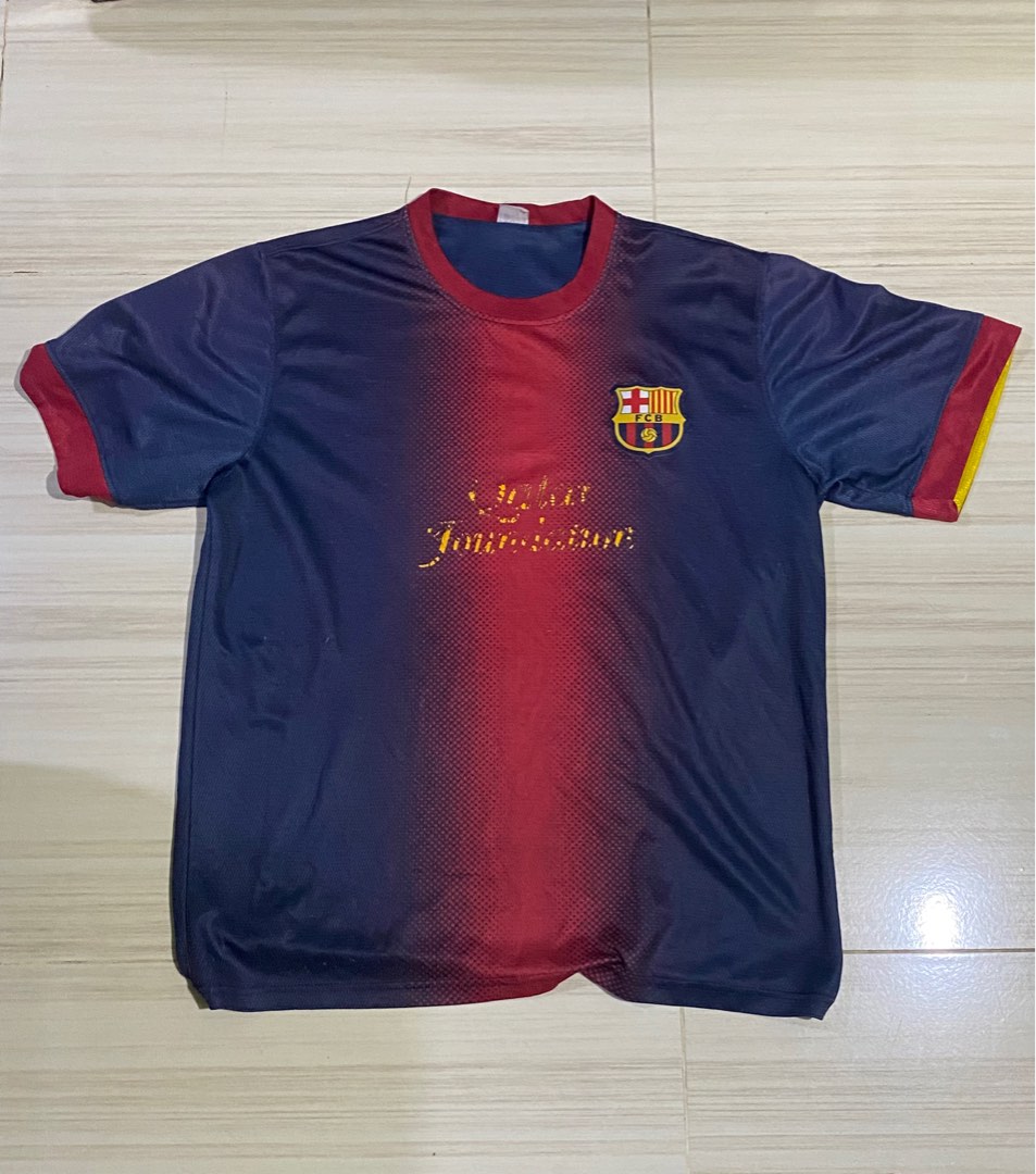 FCB QATAR FOUNDATION T-SHIRT, Men's Fashion, Tops & Sets, Tshirts ...