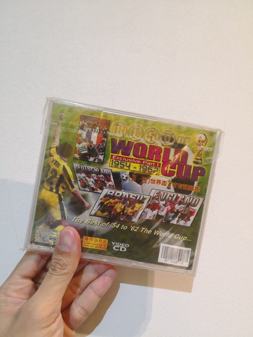 Football VCD Soccer World Cup Vintage Vtg Retro 90s Rare Bola Sepak ...