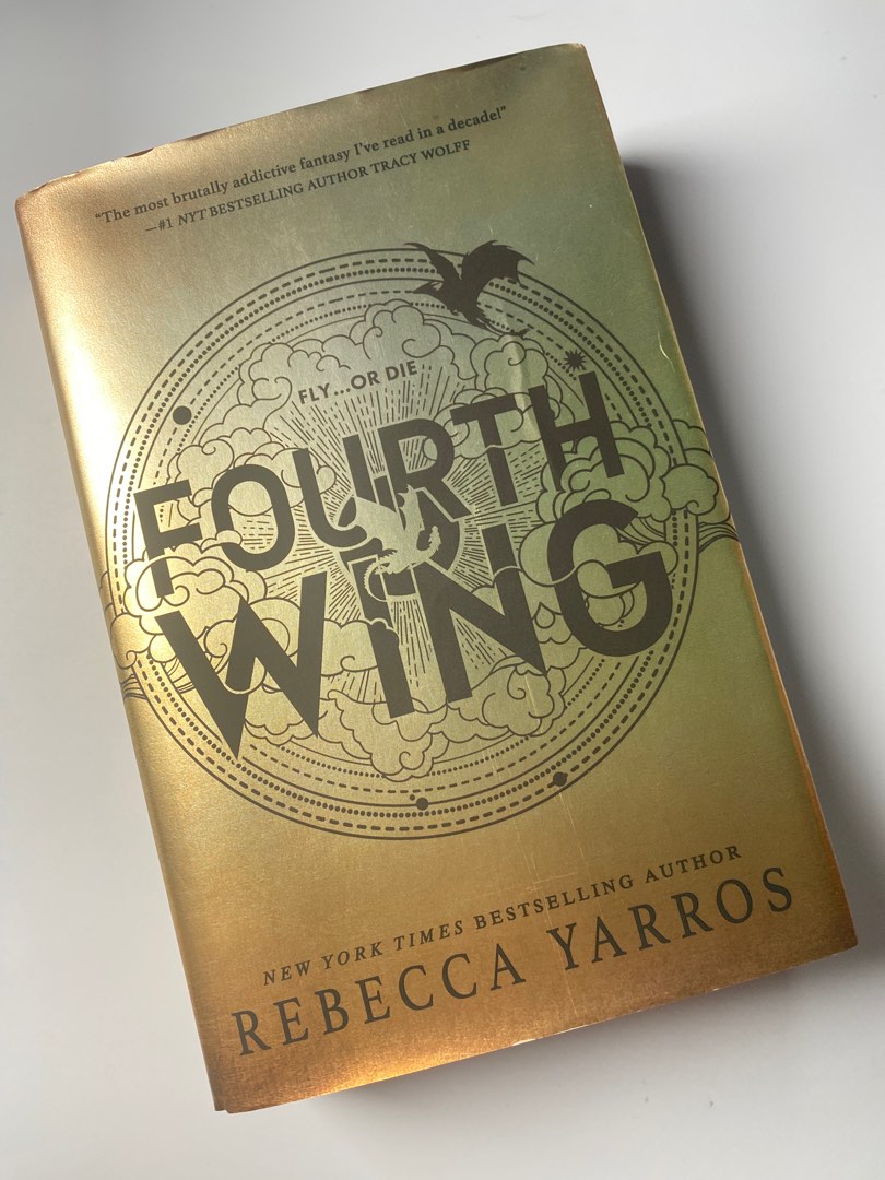 FOURTH WING HARDCOVER (REBECCA YARROS), Hobbies & Toys, Books ...