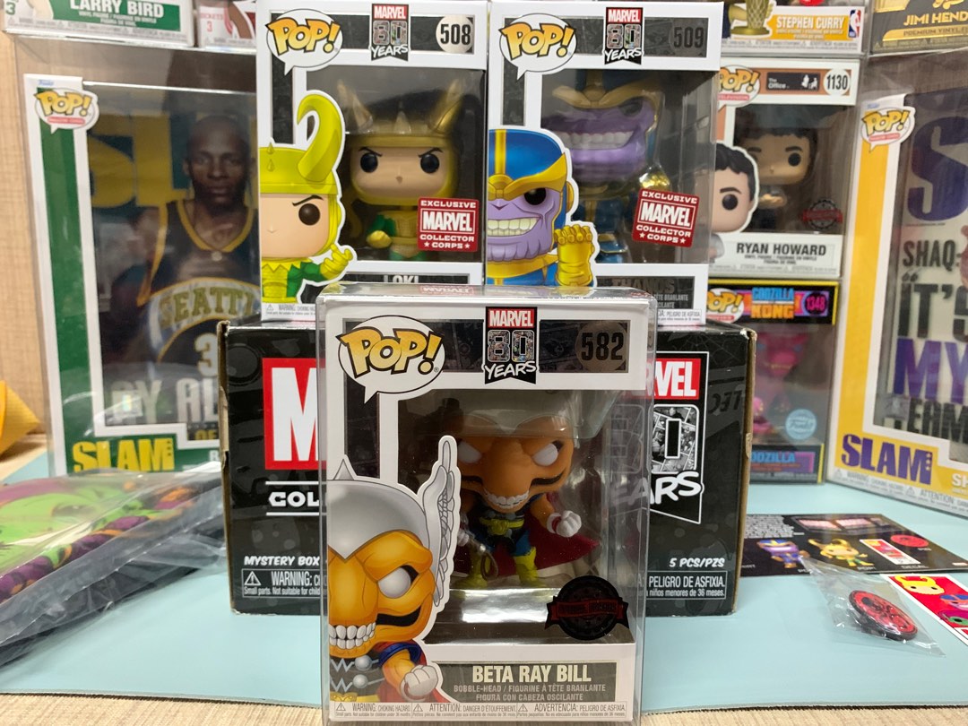 Funko Pop Marvel Collector Corps 80 Years Complete Set, Hobbies & Toys ...