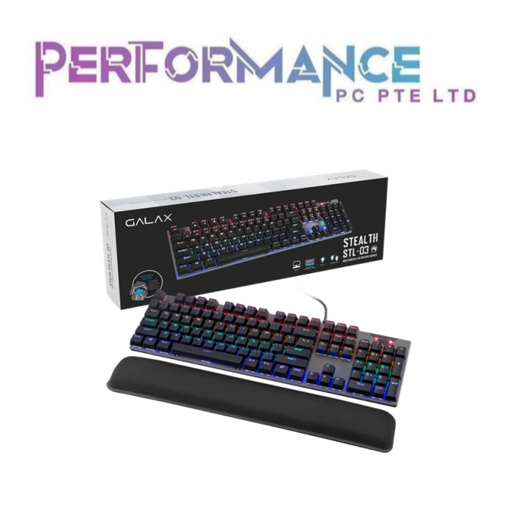GALAX STEALTH Gaming Keyboard (STL-03)Blue switch (1 YEAR WARRANTY BY ...