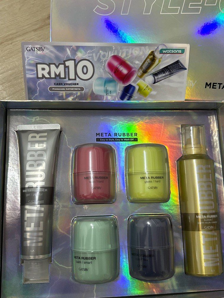 Gatsby x nerd unit meta rubber set, Beauty & Personal Care, Hair on ...