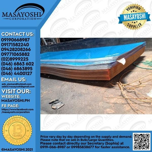 Gi Sheets 1.1mm x 4 x 8 | Galvanized Iron Sheets | Metals | Plates ...