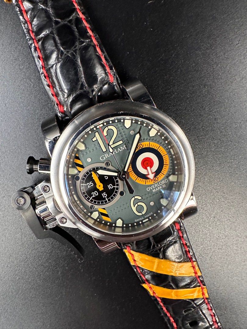 Graham Chronofighter Overlord Mark III Chronograph 46MM Limited Edition ...