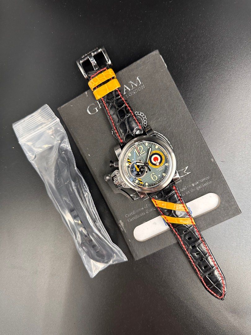Graham Chronofighter Overlord Mark III Chronograph 46MM Limited Edition ...