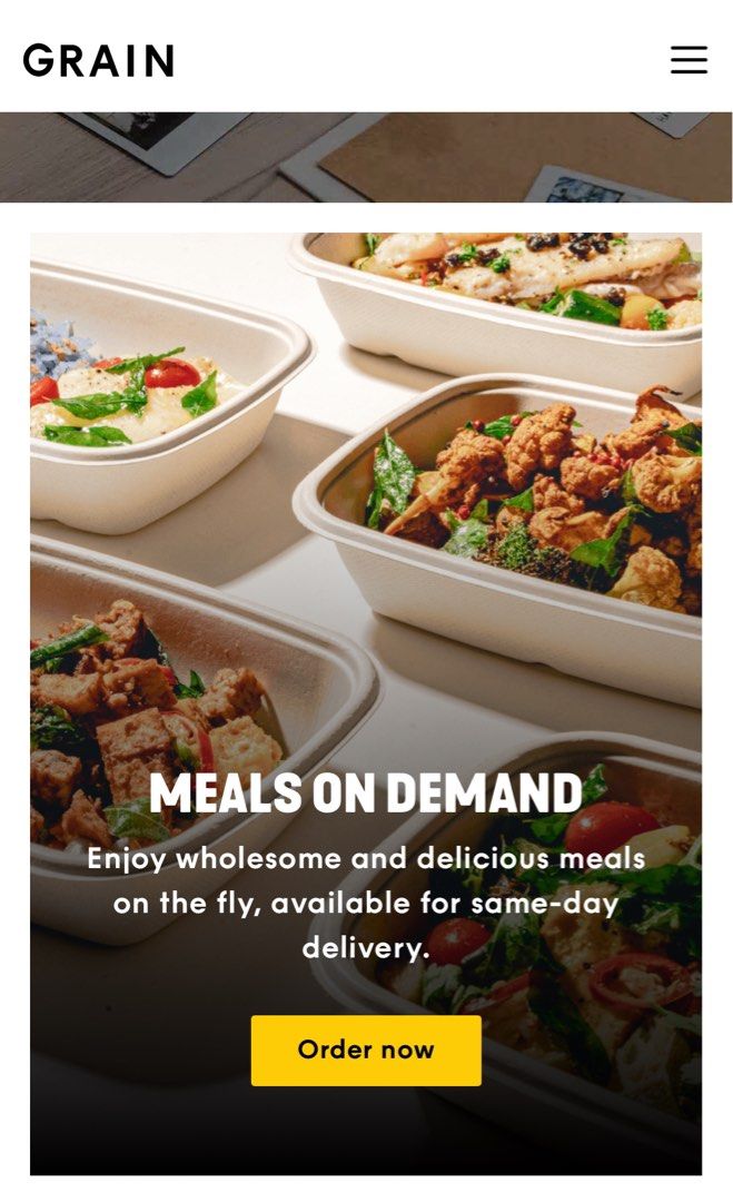 Grain Sg food code RF2775601, Tickets & Vouchers, Vouchers on Carousell