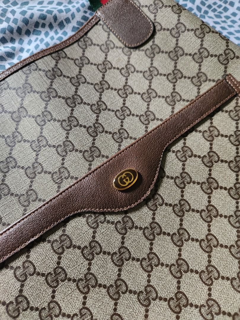 GUCCI. AUTHENTIC PVC TOTE BAG., Luxury, Bags & Wallets on Carousell