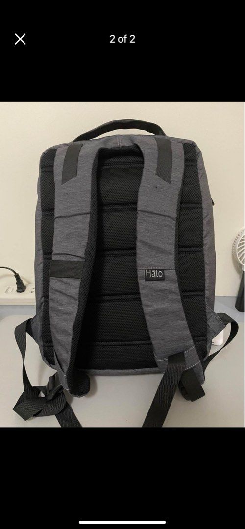 Halo Backpack, Men's Fashion, Bags, Backpacks on Carousell