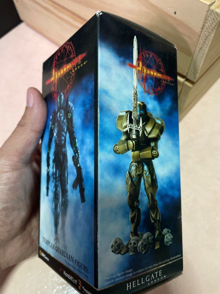 Hellgate London Templar Guardian Figure, Hobbies & Toys, Memorabilia & Collectibles, Vintage ...