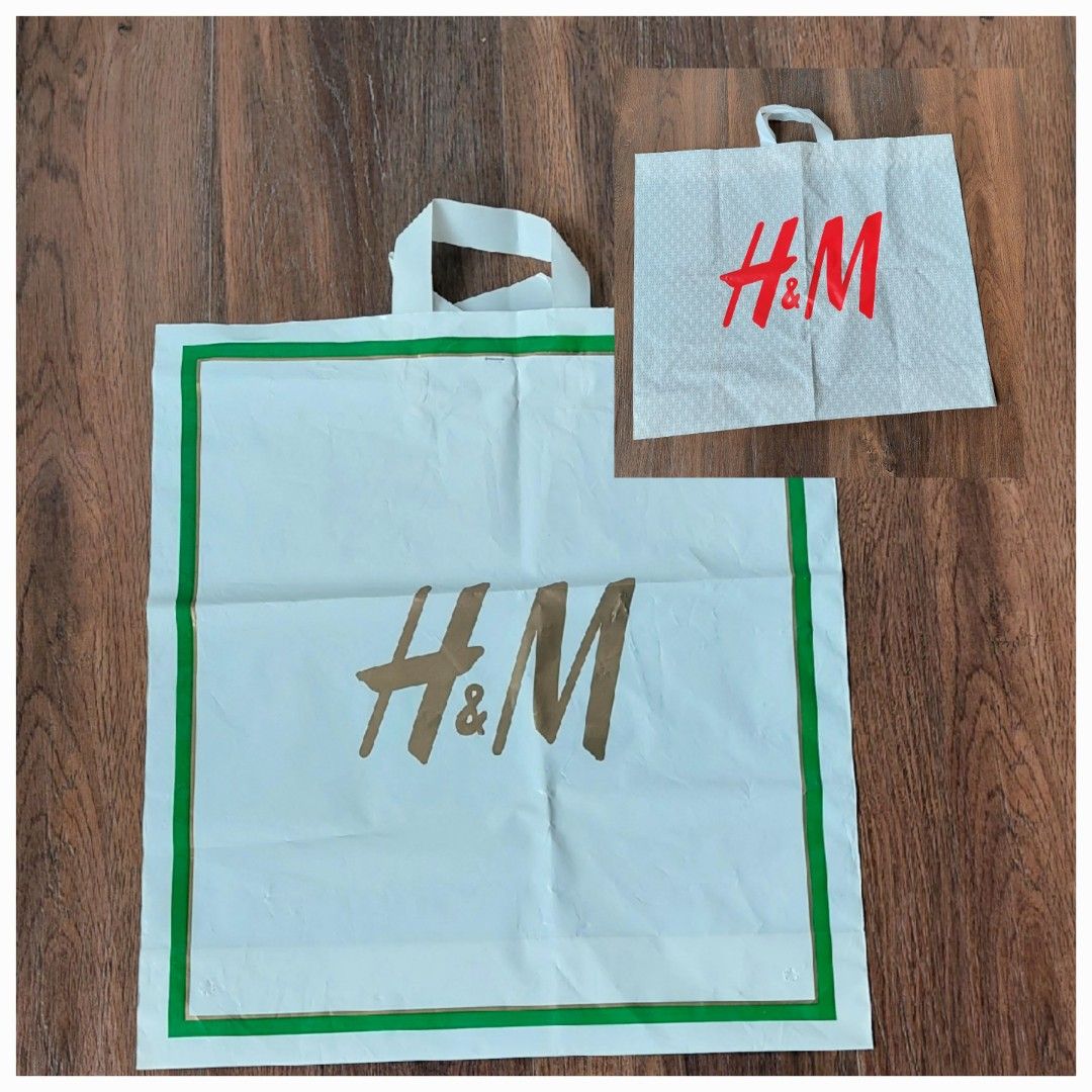 HnM PLASTIC BAG USA PLASTIK BELANJA BESAR, Barang Yang Dicari di Carousell