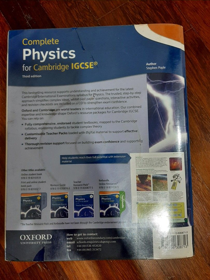 Igcse Physics Textbook Hobbies And Toys Books And Magazines Textbooks On Carousell