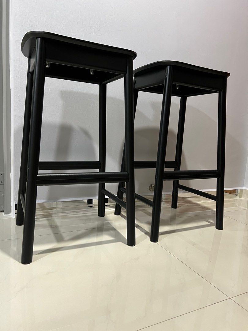 Ikea Bar Stools, Furniture & Home Living, Furniture, Chairs on Carousell