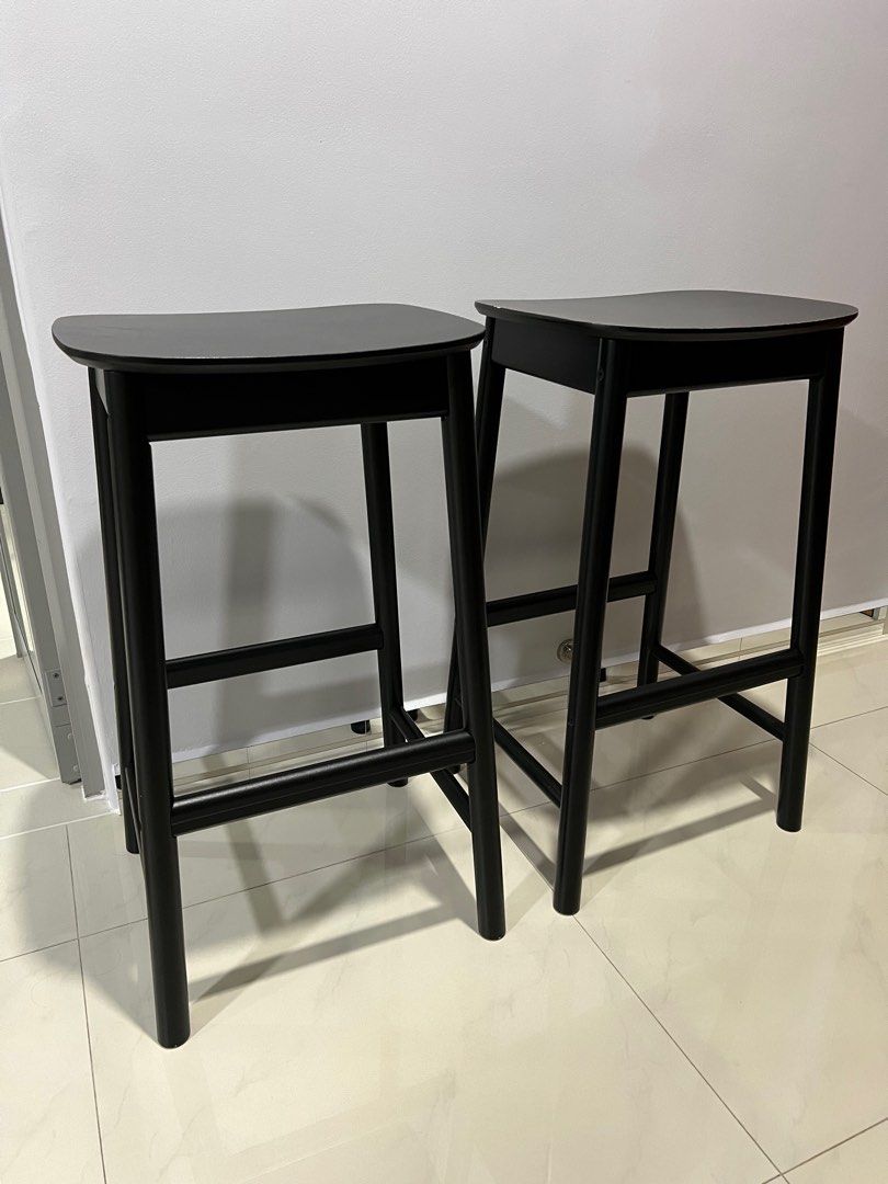 Ikea Bar Stools, Furniture & Home Living, Furniture, Chairs on Carousell