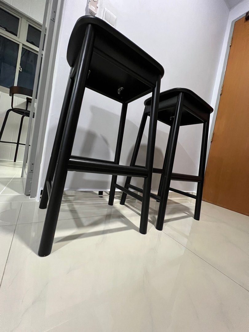 Ikea Bar Stools, Furniture & Home Living, Furniture, Chairs on Carousell