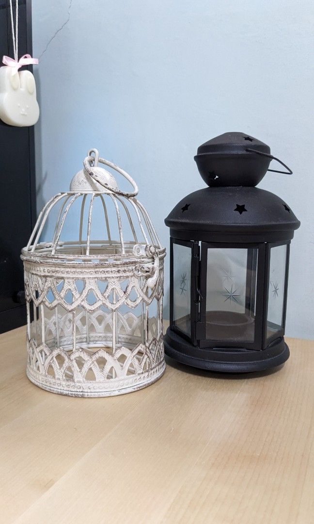 Ikea Candle Holder, Kaison Cage Deco, Furniture & Home Living, Home ...