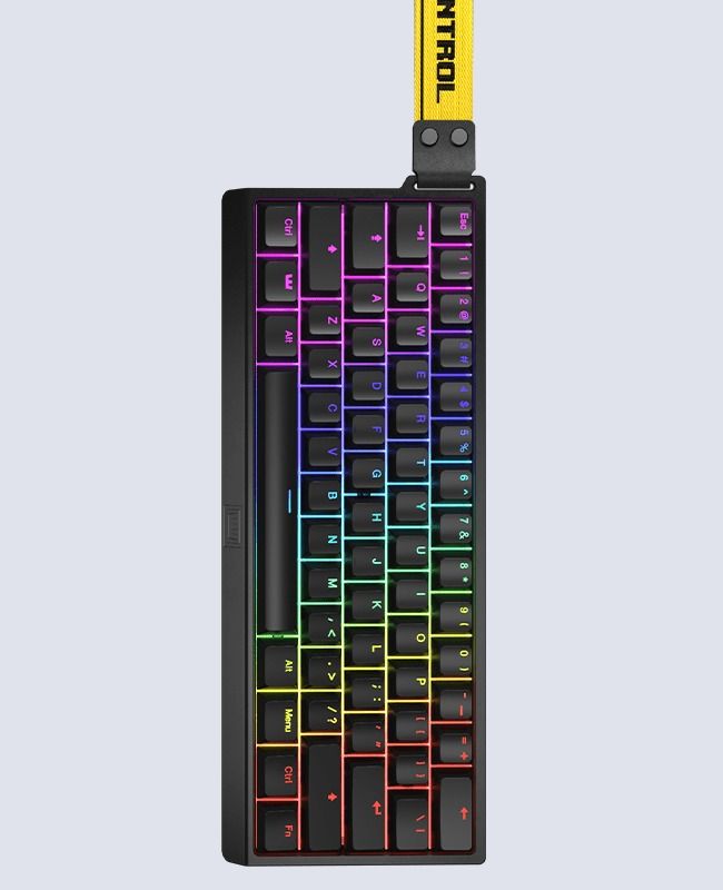 [Pre-Order] Wooting 60HE - [ANSI layout PBT Just Black (pre-installed ...