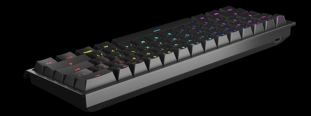 [Pre-Order] Wooting 60HE - [ANSI layout PBT Just Black (pre-installed ...