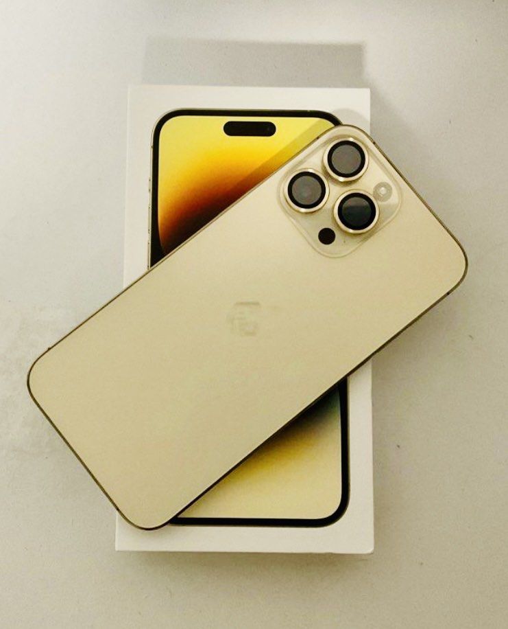 iPhone 14 Pro Max Gold 256GB, Mobile Phones & Gadgets, Mobile Phones ...