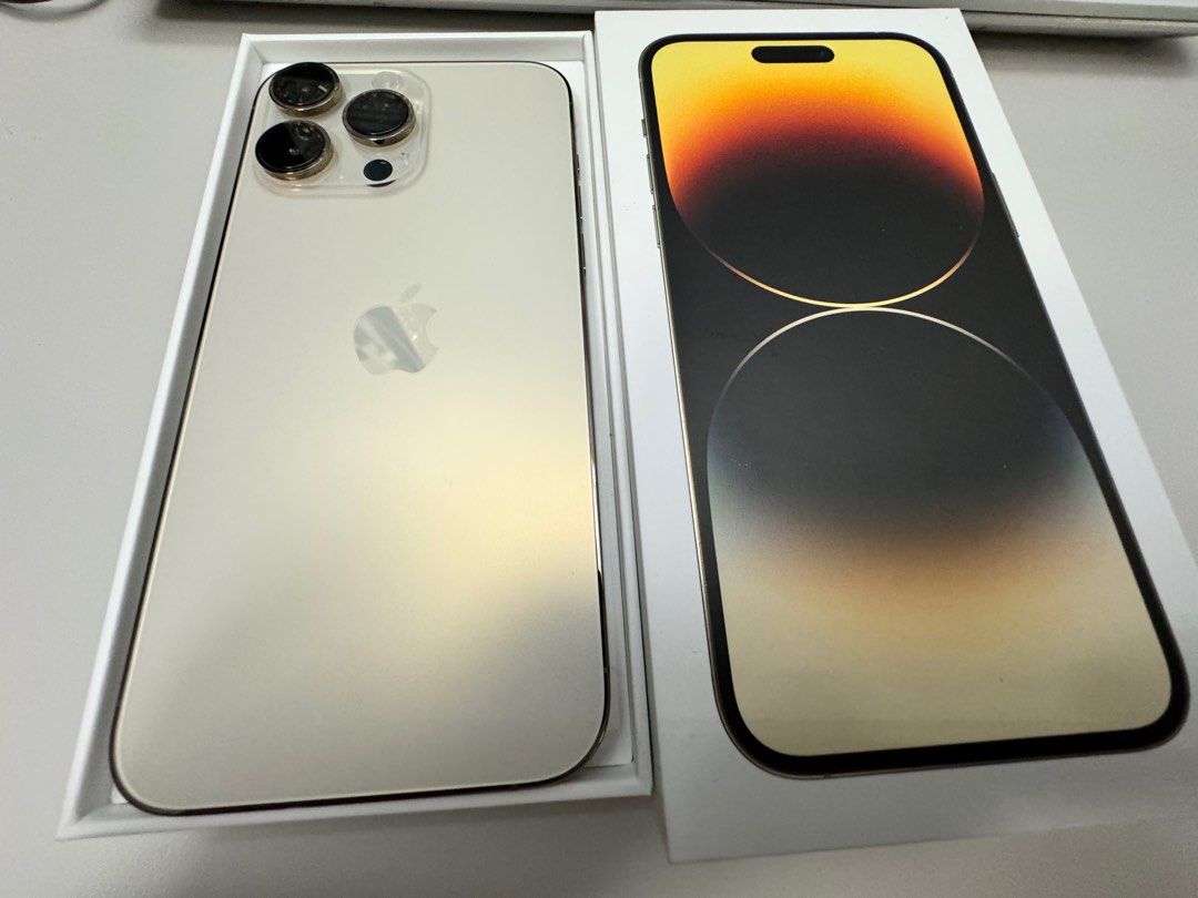 iPhone 14 Pro Max Gold 256GB, Mobile Phones & Gadgets, Mobile Phones ...
