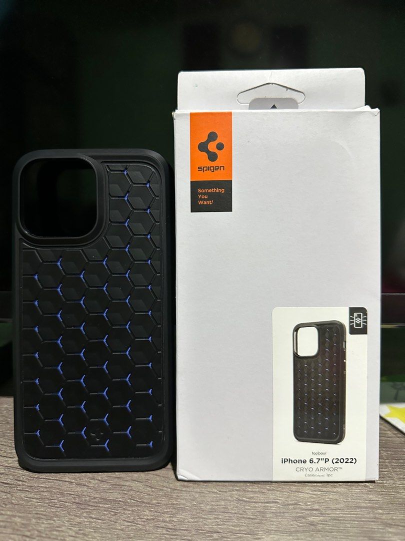 iPhone 14 Pro Max Spigen Cryo Armor Case, Mobile Phones & Gadgets ...
