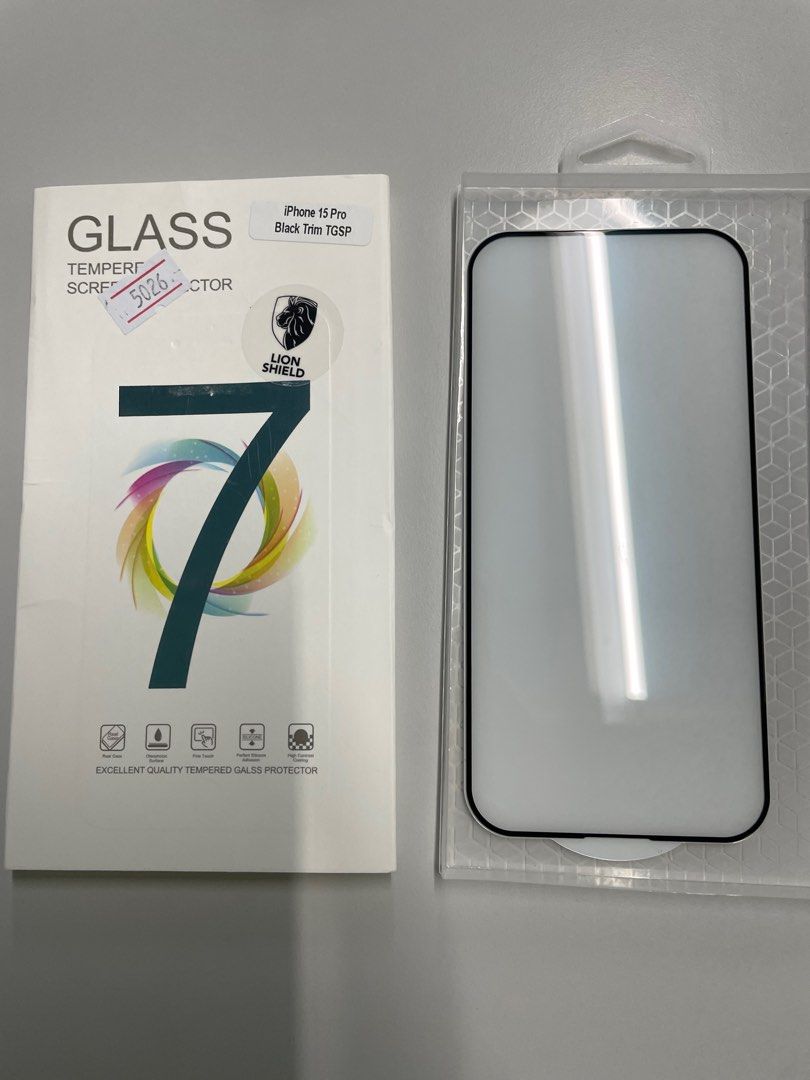 Iphone 15 pro temper glass, Mobile Phones & Gadgets, Other Gadgets on ...