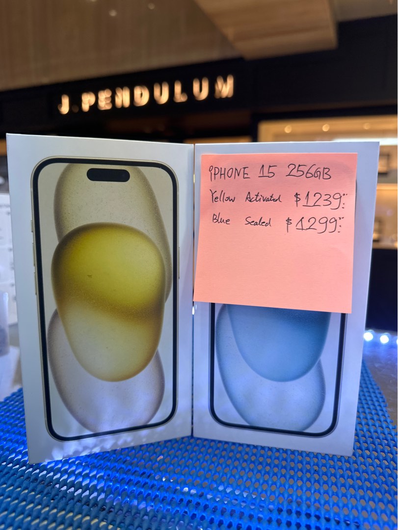 iPhone 15 Yellow 256GB, Mobile Phones & Gadgets, Mobile Phones, iPhone ...