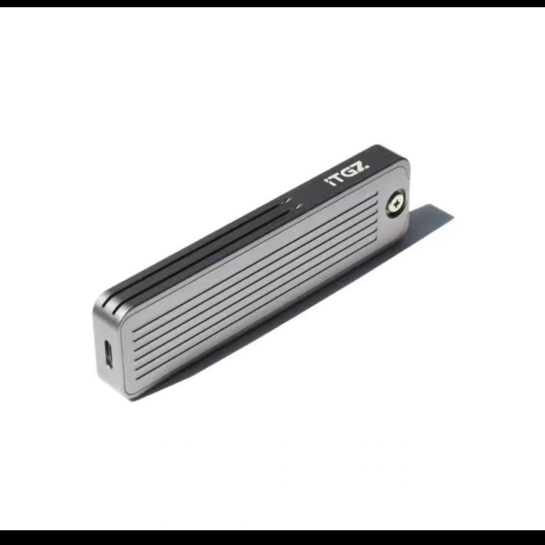 全新輕巧散熱勁ITGZ M.2 NVMe SSD enclosure usb3.2固態移動硬盤盒鋁合金轉接盒10Gbps /每秒1000MB ...