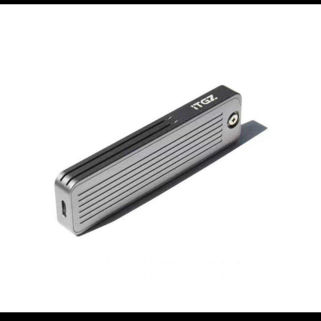 全新輕巧散熱勁ITGZ M.2 NVMe SSD enclosure usb3.2固態移動硬盤盒鋁合金轉接盒10Gbps /每秒1000MB 好過ORICO m2 ssd enclosure ...