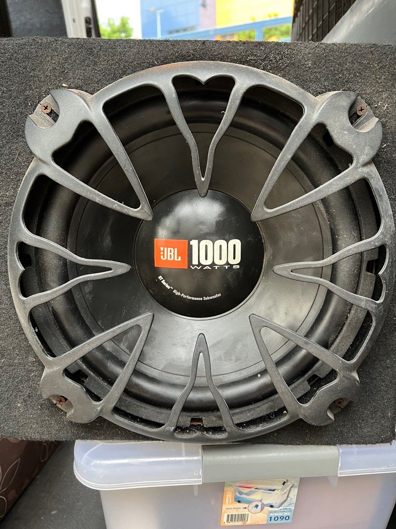 JBL GT Series Sub Woofer for Car, Audio, Soundbars, Speakers & Amplifiers on Carousell