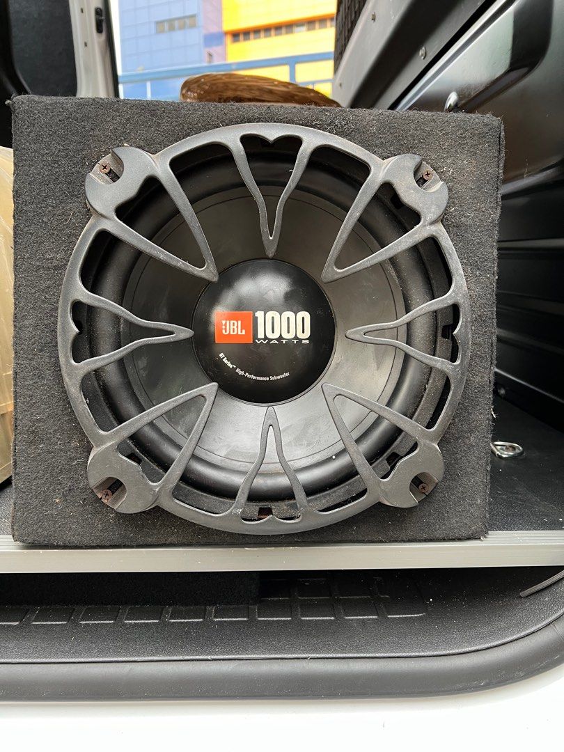 JBL GT Series Sub Woofer for Car, Audio, Soundbars, Speakers & Amplifiers on Carousell