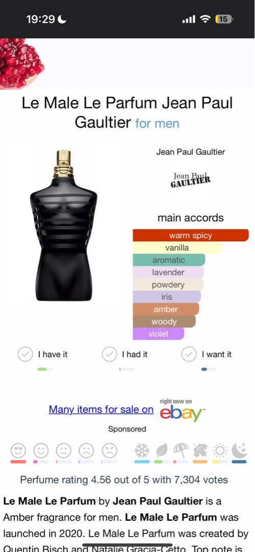 Jean Paul Gaultier LMLP, Beauty & Personal Care, Fragrance & Deodorants on Carousell