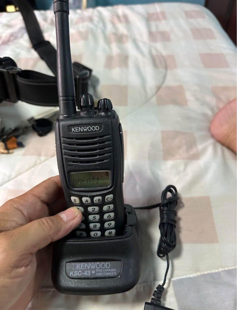 Kenwood Vhf Radio Mobile Phones And Gadgets Walkie Talkie On Carousell