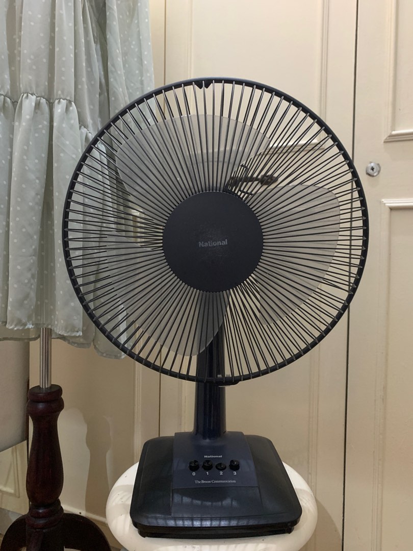Kipas / Table Fan NATIONAL, Furniture & Home Living, Lighting & Fans ...