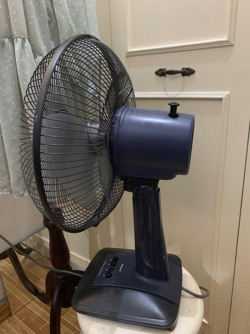 Kipas / Table Fan NATIONAL, Furniture & Home Living, Lighting & Fans ...