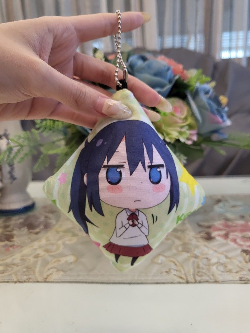 Kirie Motoba Pillow Keychain, Hobbies & Toys, Toys & Games on Carousell