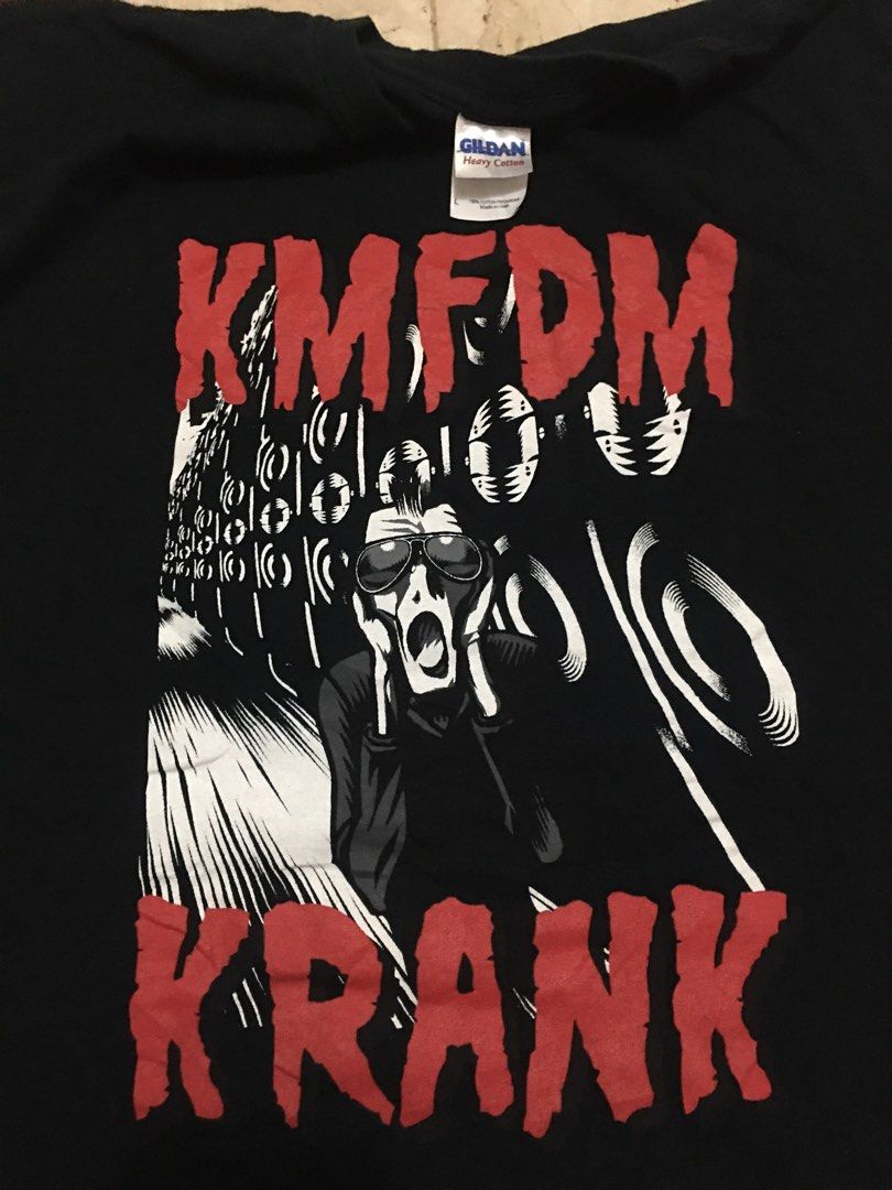 KMFDM BAND SHIRT, Men's Fashion, Tops & Sets, Tshirts & Polo Shirts on ...